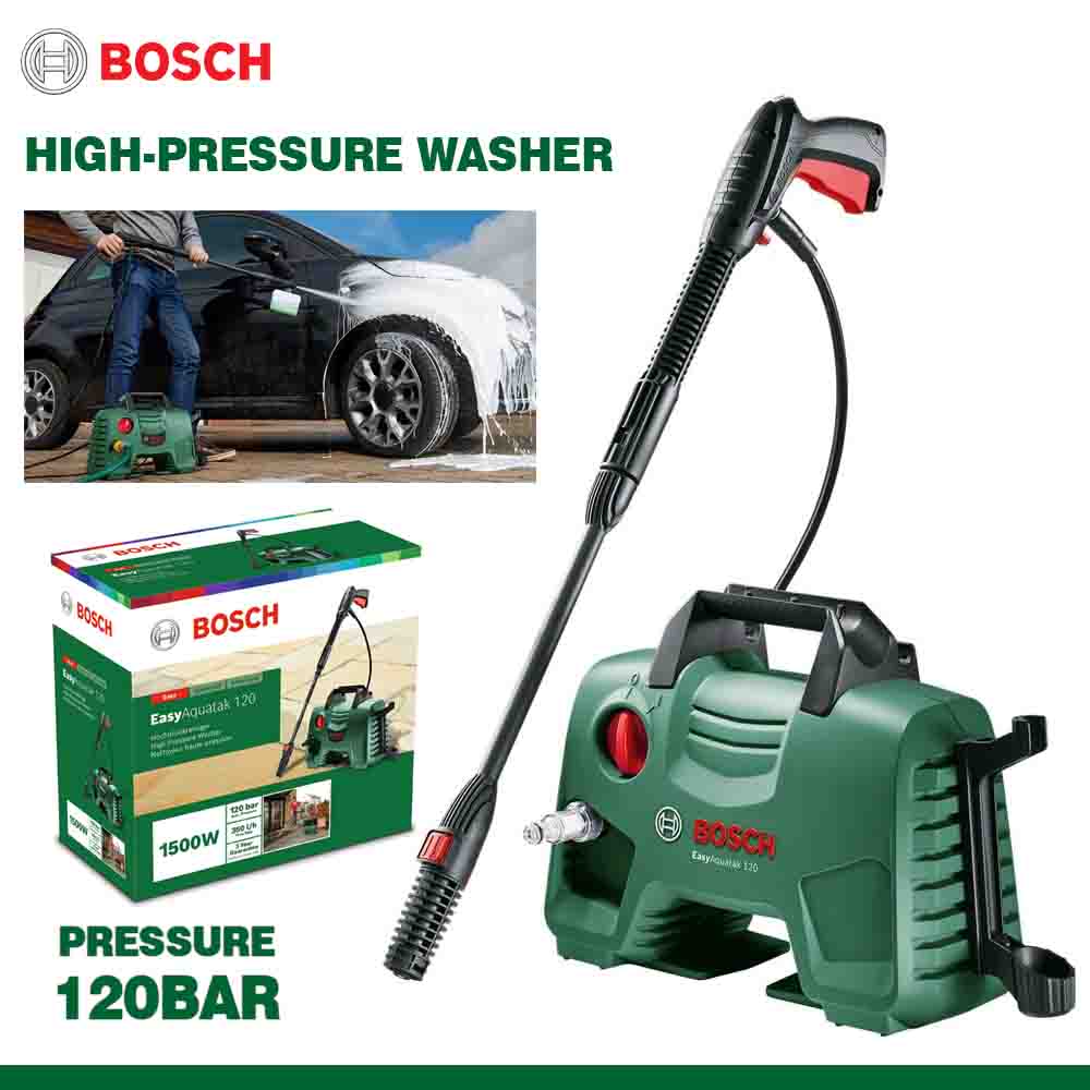 Bosch Aquatak 120-Bar High Pressure Washer (1500W)– ktools.pk