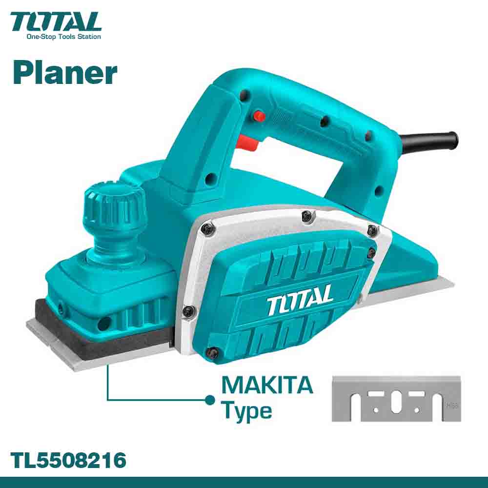TOTAL Electric Wood Planer 550W– ktools.pk
