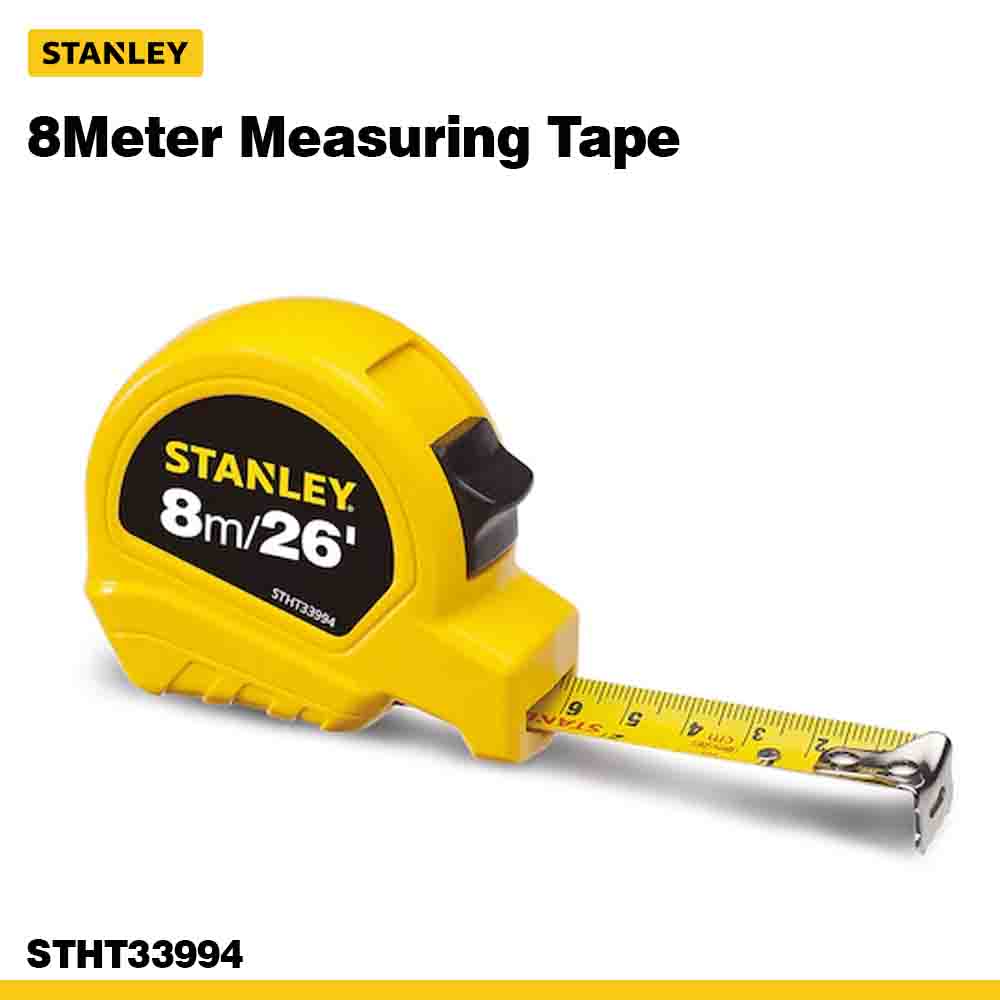 STANLEY® Global Short Measuring Tape | 8Meters (Metric & Imperial ...