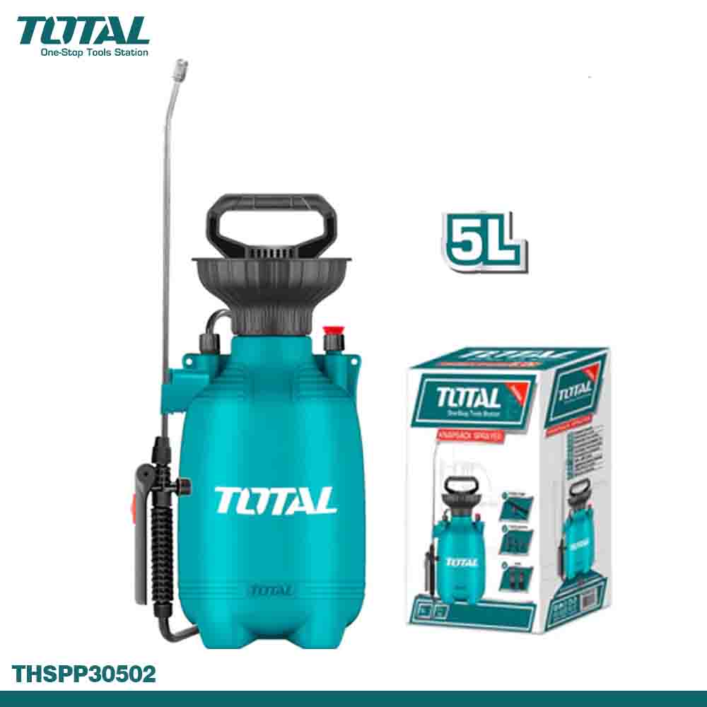 TOTAL Pressure Sprayer 5Liter with 2.5Bar– ktools.pk