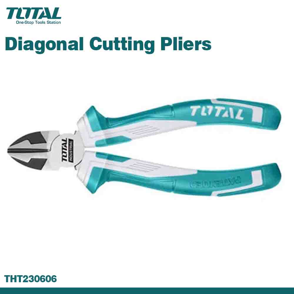 TOTAL Heavy-Duty Diagonal Cutting Plier 160MM– ktools.pk